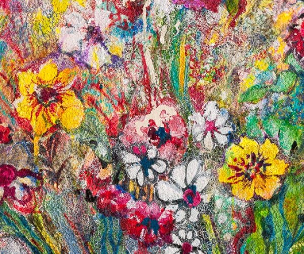 Contemporary Fiber Art & Textile Wall Hangings | Movin Threads