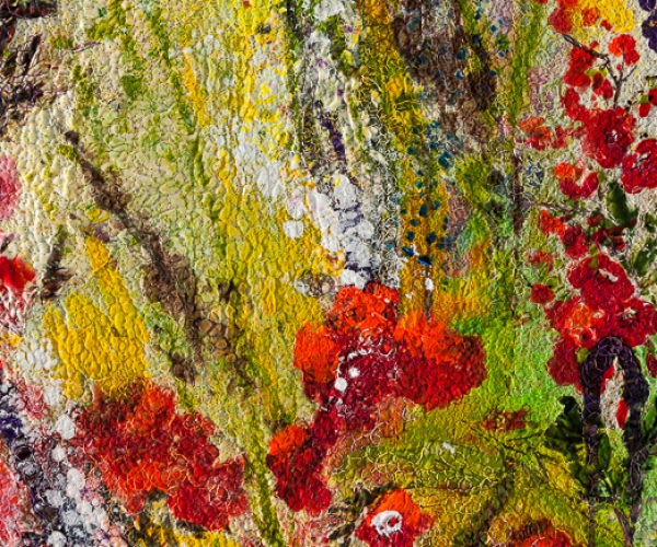 Contemporary Fiber Art & Textile Wall Hangings | Movin Threads